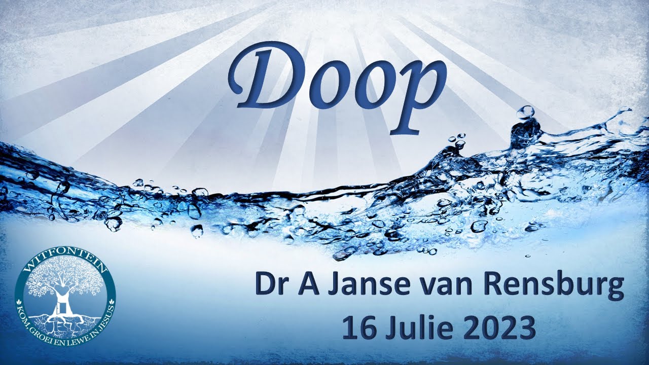 20230716 | DOOP | Dr Anto Janse van Rensburg| #FB186 - YouTube