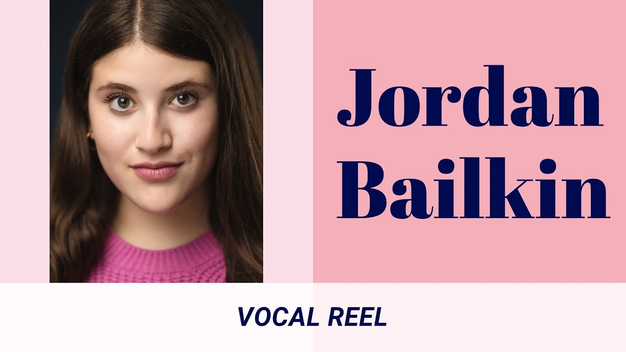 Jordan Bailkin 2023 Vocal Reel - YouTube