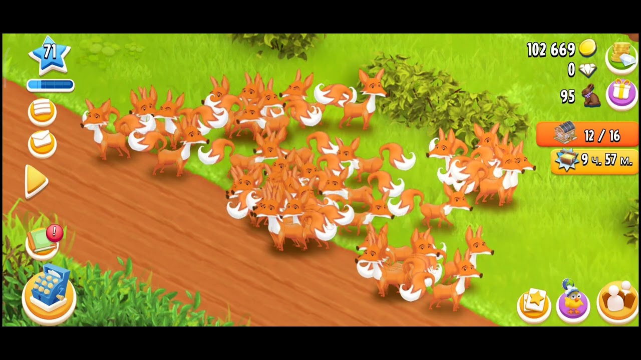 foxes on hay day #hayday - YouTube