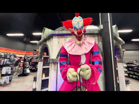 🎃Spirit Halloween 2023 Killer Clowns From Outer Space Slim Animatronic ...