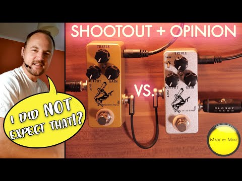 Shootout + Opinion: MOSKY AUDIO GOLDEN HORSE vs. SILVER HORSE (Klon Centaur like Overdrives)