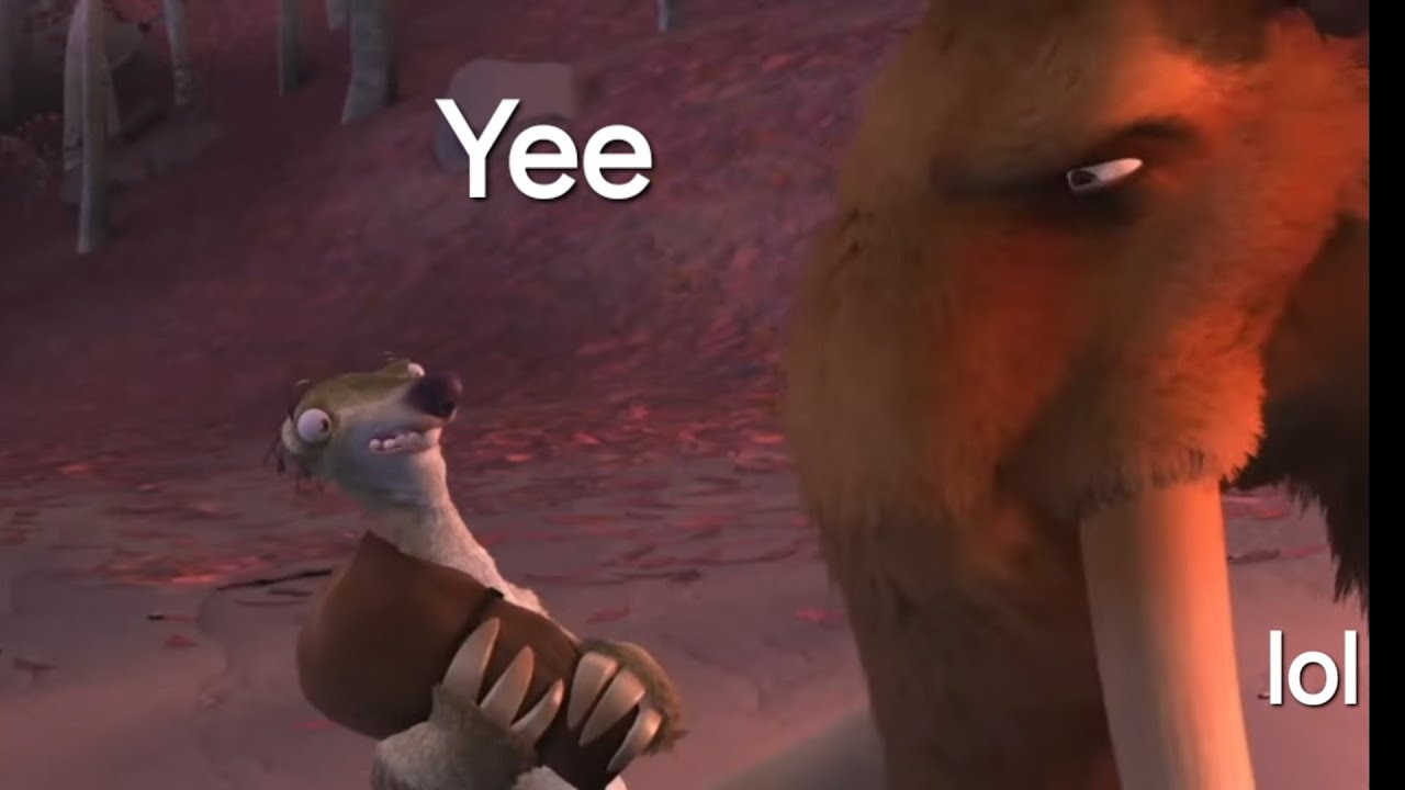 Reacting to Ice Age ytp if I laugh i have to end the video. - YouTube