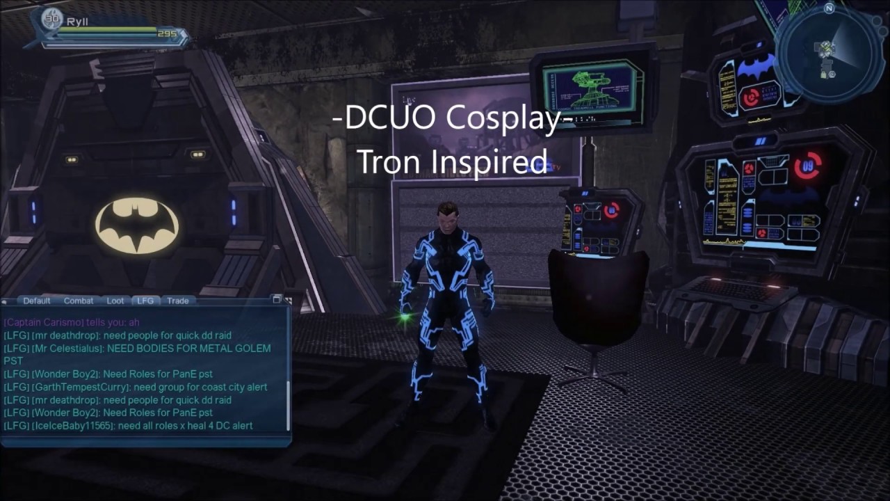 -DCUO Cosplay- Tron Inspired - YouTube