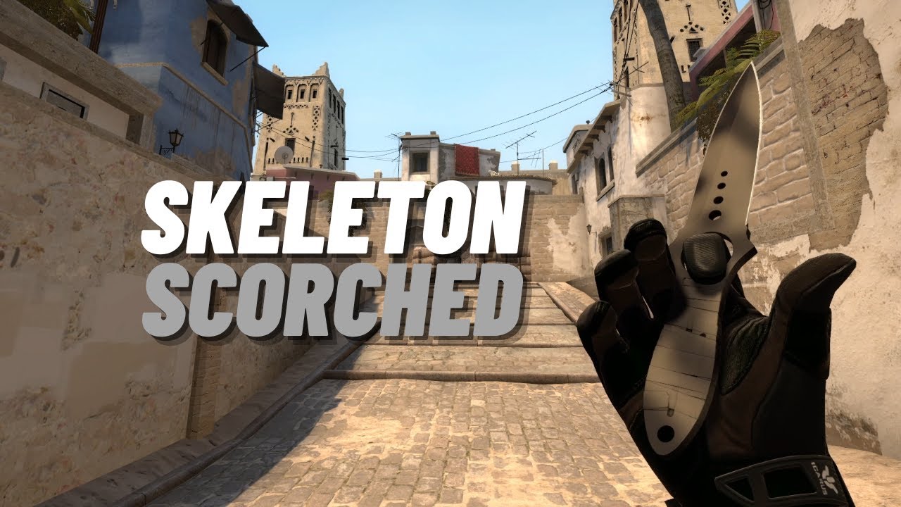 Skeleton Knife Scorched | CSGO Skin Showcase - YouTube
