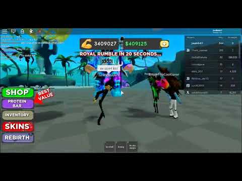 (Roblox Boxing Simulator) Hitting 3,400,000 Strength - YouTube