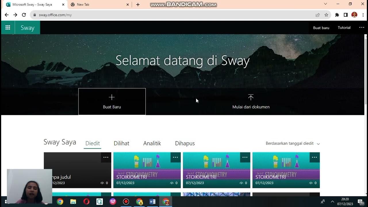 VIDEO TUTORIAL PENGGUNAAN MICROSOFT SWAY - YouTube