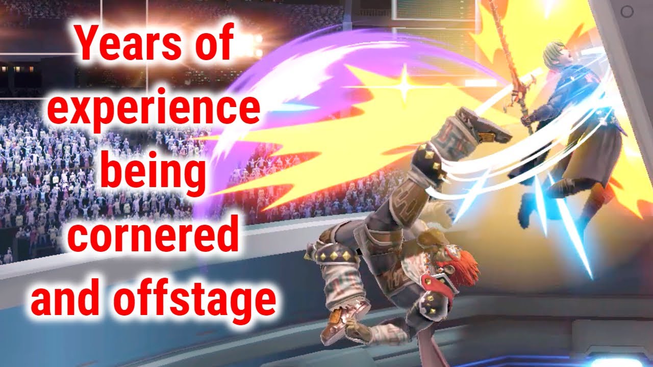 Years of experience being cornered and offstage - YouTube