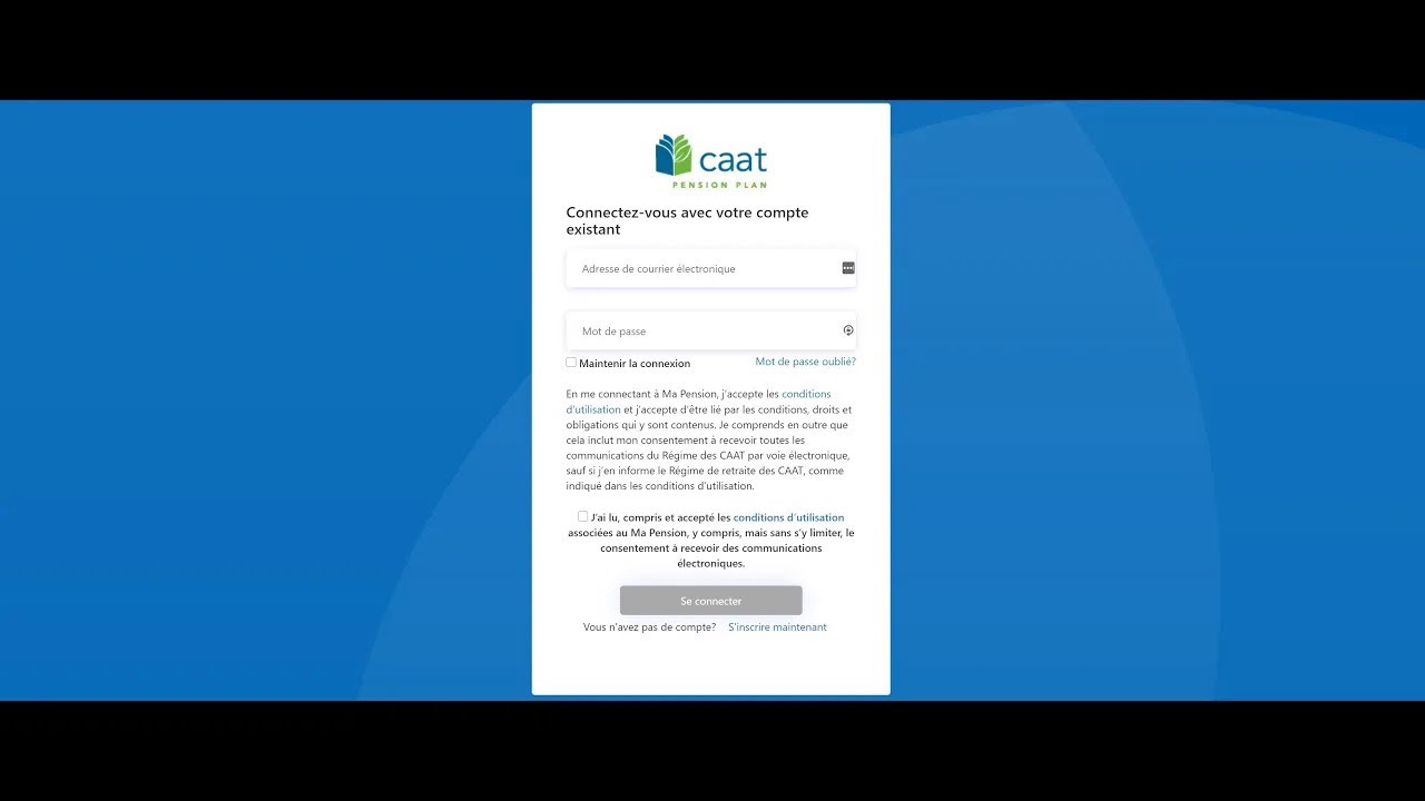 Comment activer mon compte Ma Pension - YouTube