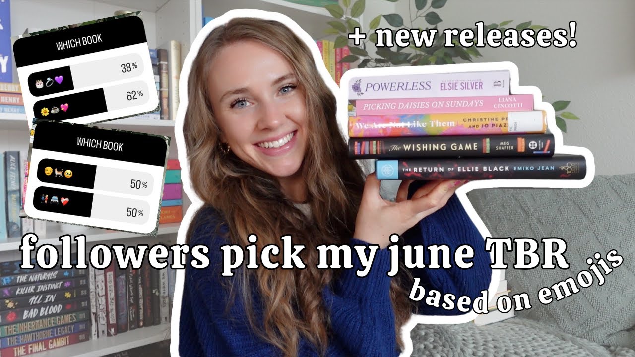 instagram blindly picks my June TBR (with emojis)! 🌟📚💘 - YouTube