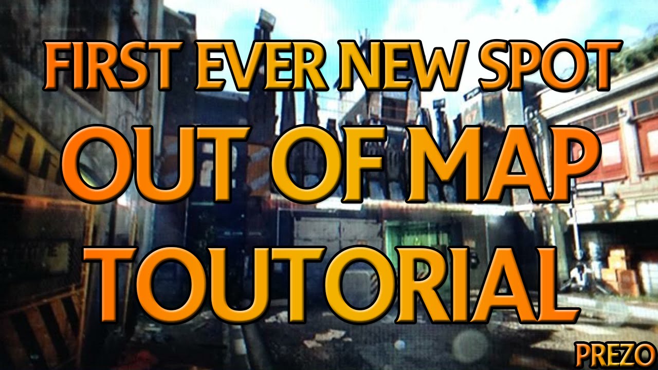 BO3 Out of Map! + Tutorial! New Trickshot Spot? - YouTube