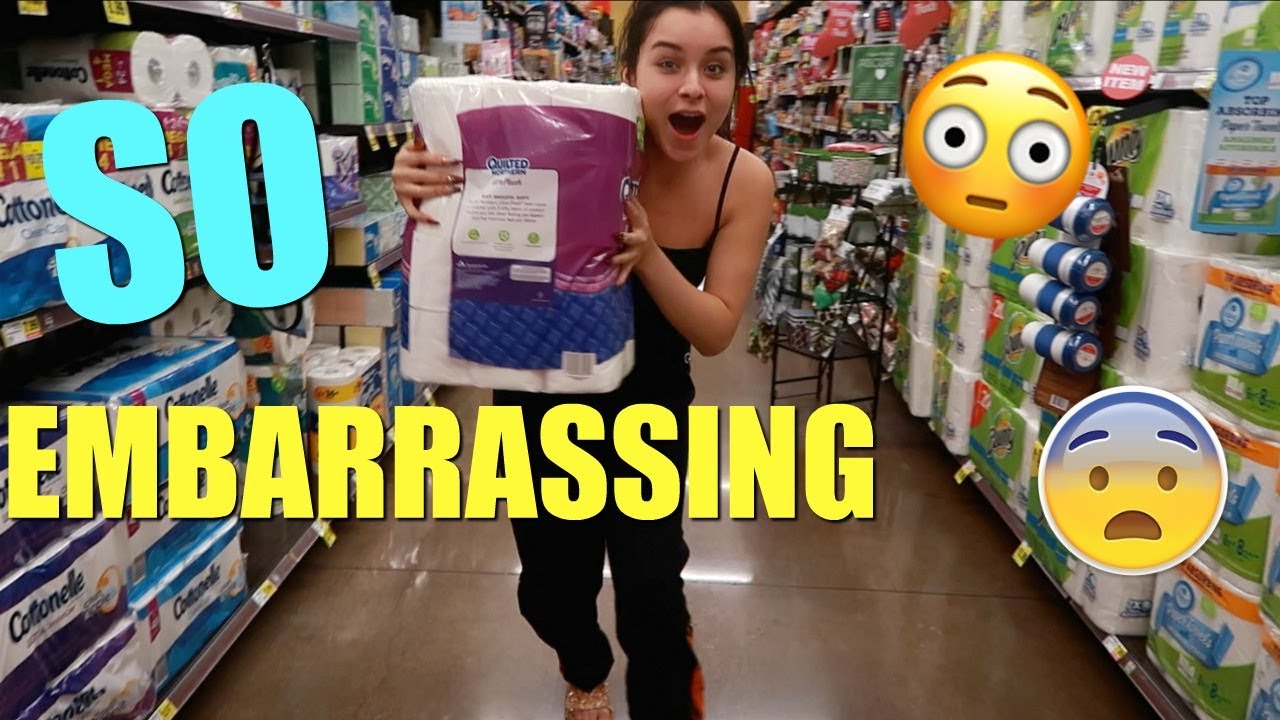 EMBARRASSED IN FRONT OF WHOLE GROCERY STORE | VLOGMAS DAY 13 - YouTube
