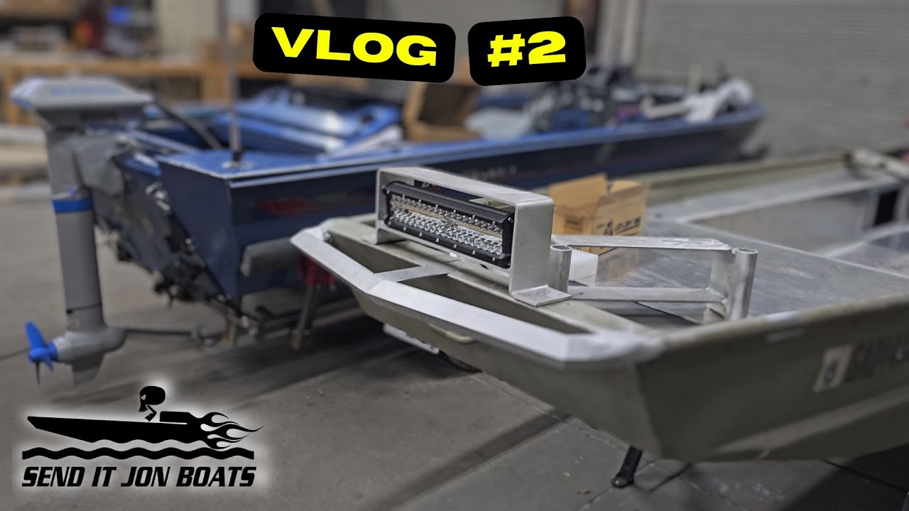 Vlog 2 - Duck Boat Bull Bar and New 2 Stroke - YouTube