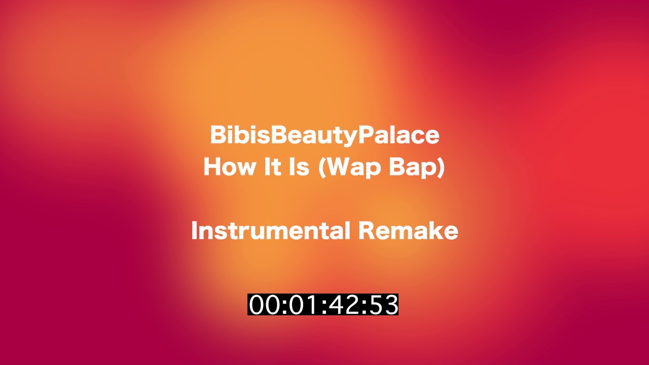 How It Is (Wap Bap) Instrumental Remake - BibisBeautyPalace - YouTube