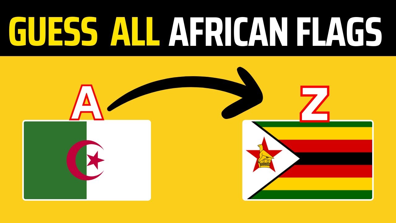 All Flags of Africa | Discover Africa : Flags Edition 01-Quiz Yourself ...