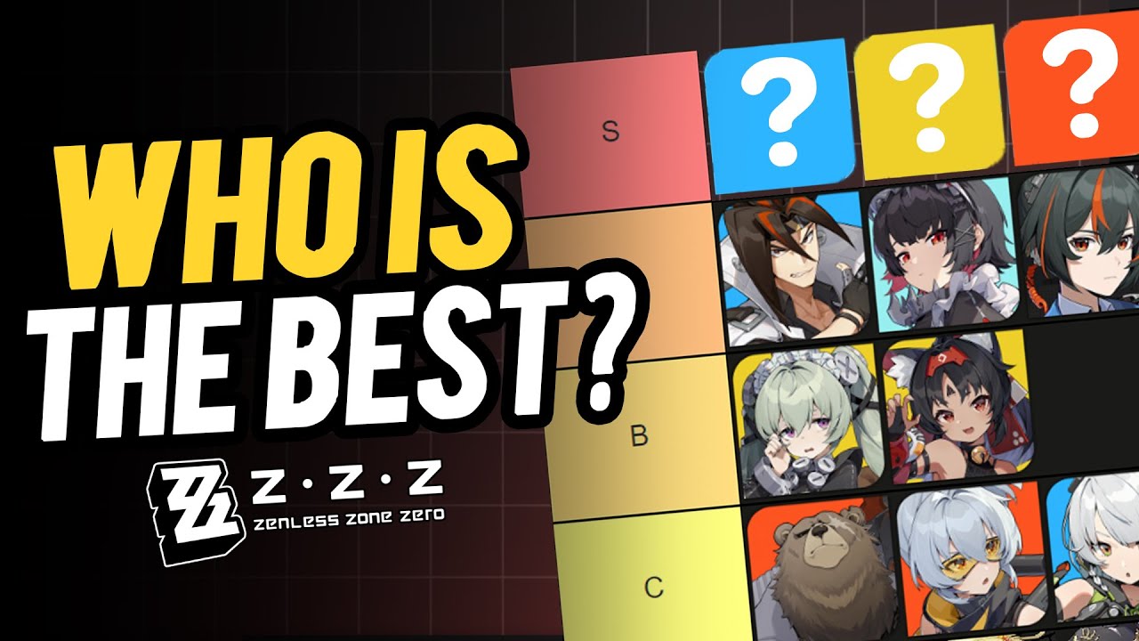 ZZZ Jiggle Physic Tierlist Zenless Zone Zero - YouTube