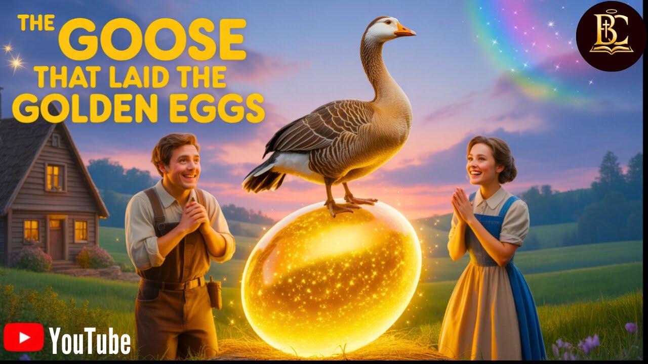The Goose That Laid the Golden Eggs | Animated Bedtime Story for Kids ...