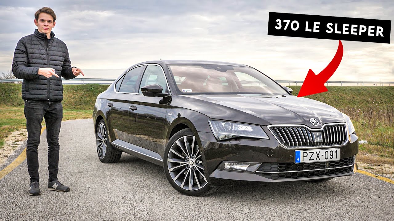 Skoda Superb 2.0 4x4 teszt: 370 lóerő, szelíd báránybőrben - YouTube