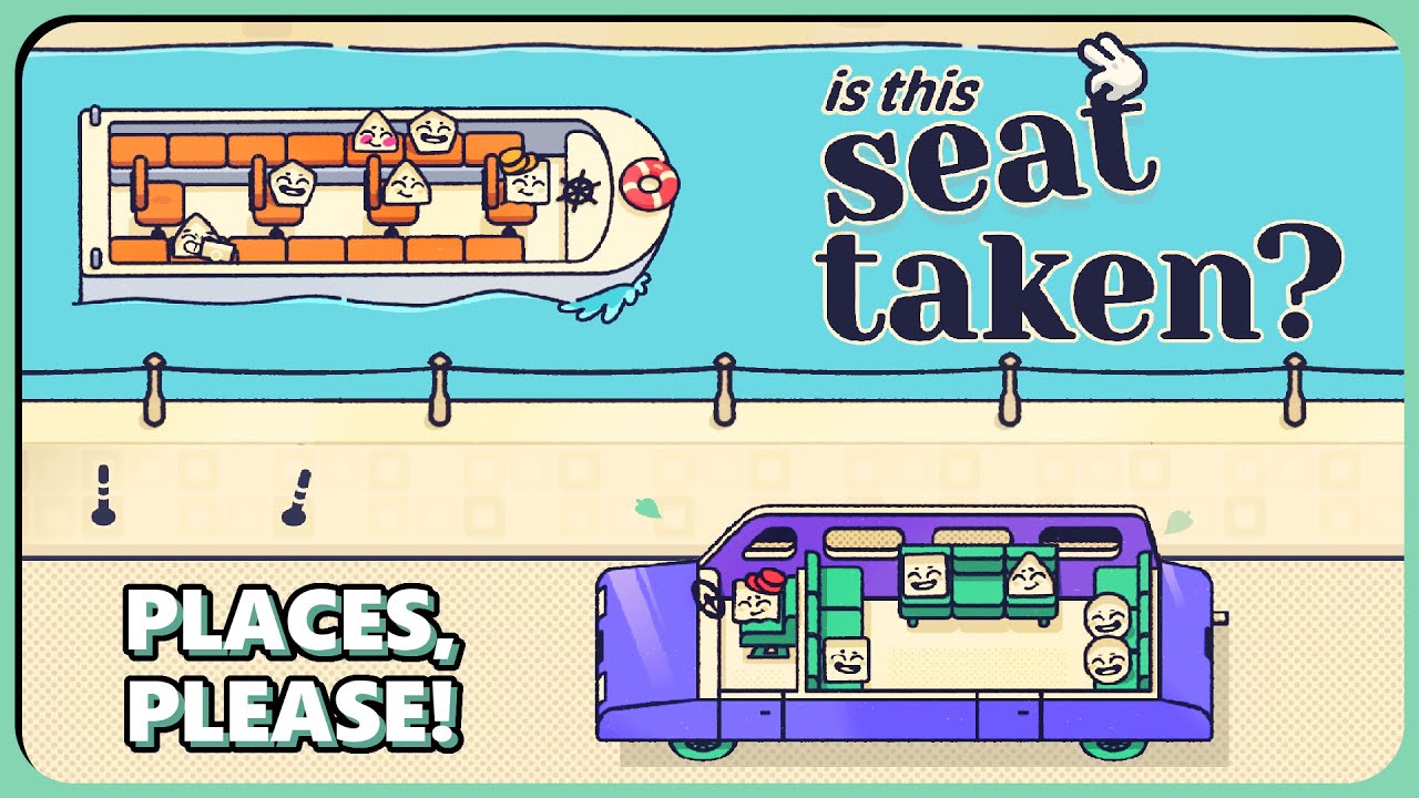 ARRANGE SEATING IN COZY PUZZLE GAME! Is This Seat Taken? - YouTube