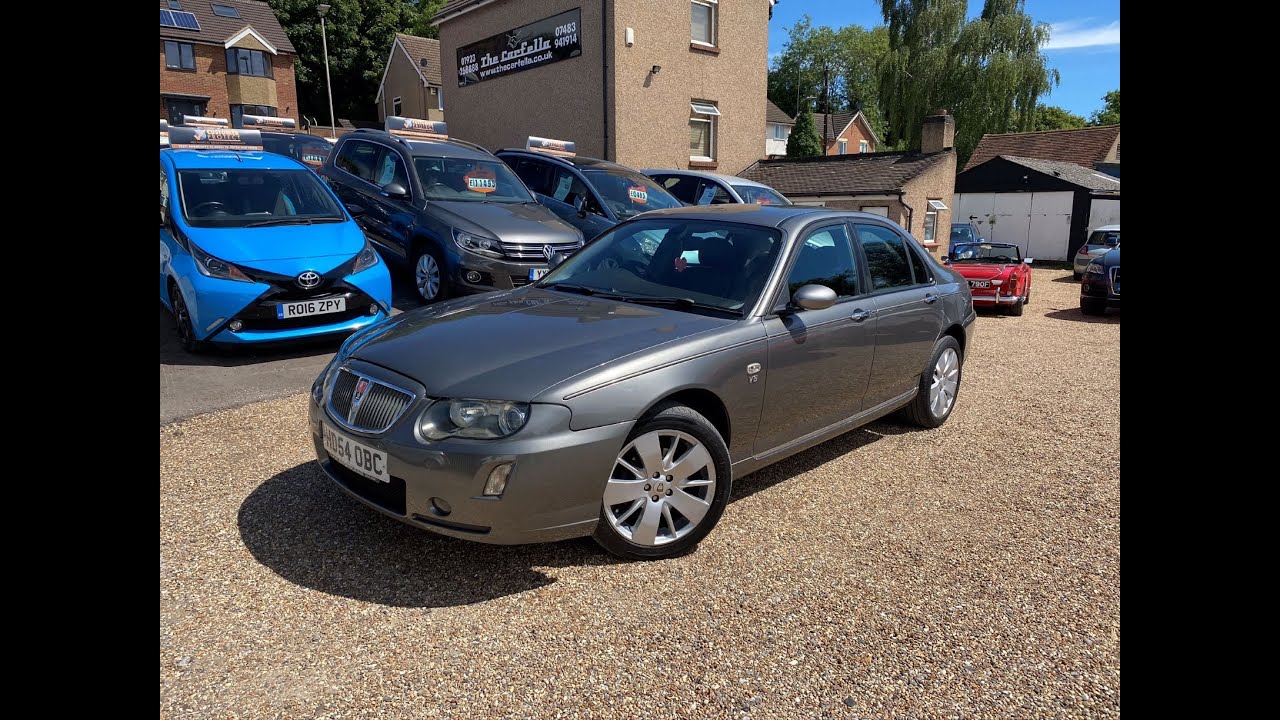 2005 (54) ROVER 75 2.5 V6 Contemporary SE 4dr Auto 4 Doors SALOON - YouTube