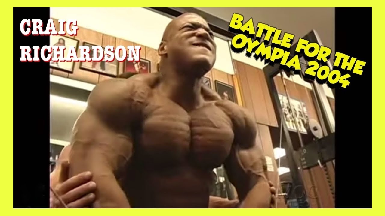 CRAIG RICHARDSON - CHEST AND TRICEPS - BATTLE FOR THE OLYMPIA 2004 ...