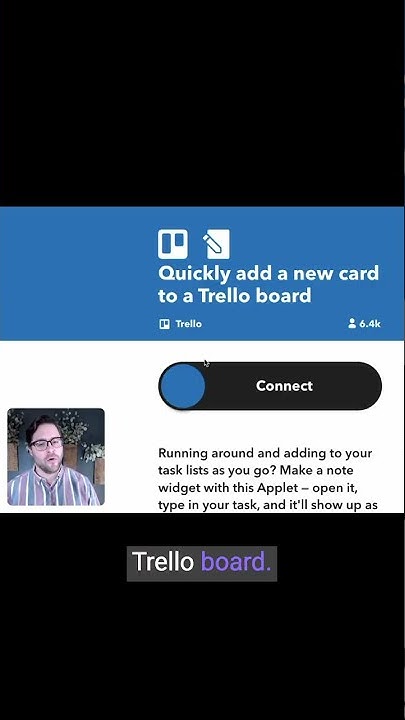 Lifestyle Automations #19: Quickly add a new card to a Trello board - YouTube