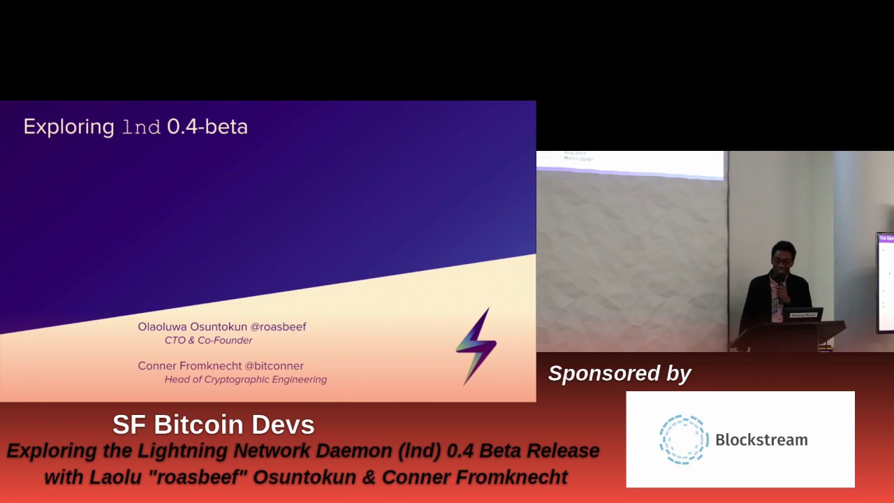 Exploring the Lightning Network Daemon (lnd) 0.4 Beta Release - YouTube