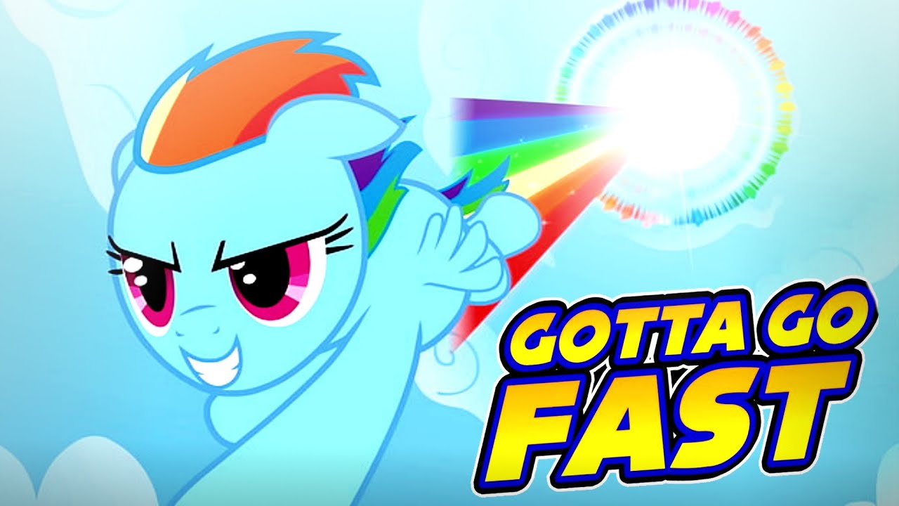 MLP PMV - Gotta Go Fast (Sonic X Theme Song) - YouTube