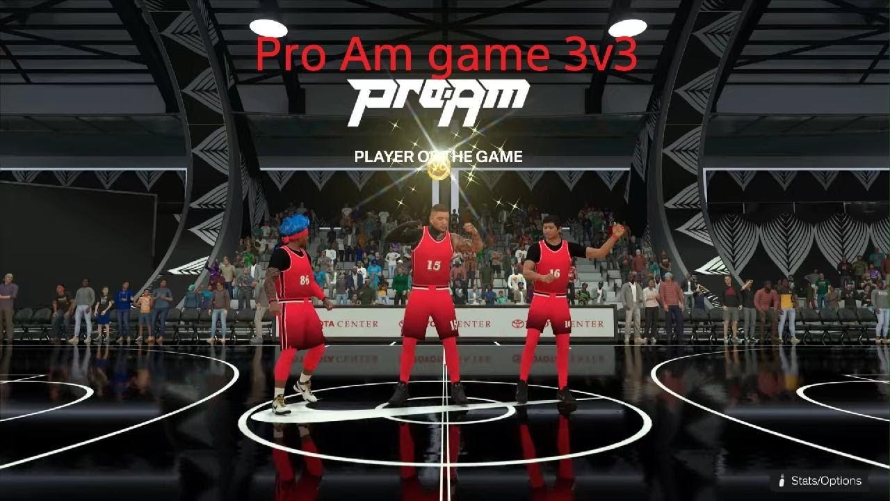 NBA 2K25 Pro Am game 3v3 - YouTube
