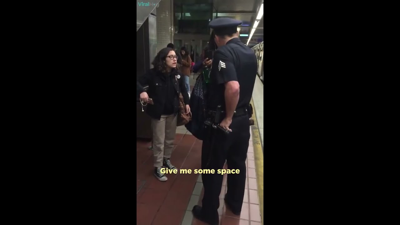 Woman Arrested For Putting Feet On Seat - YouTube