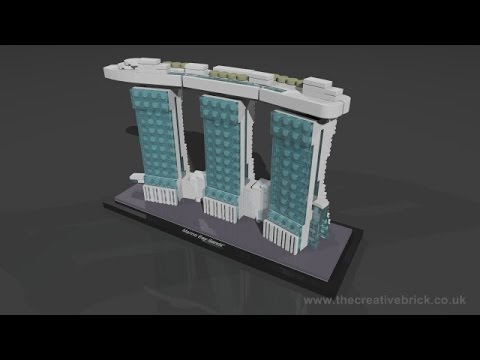 LEGO® Set 21021 - Marina Bay Sands (Architecture Theme) - YouTube