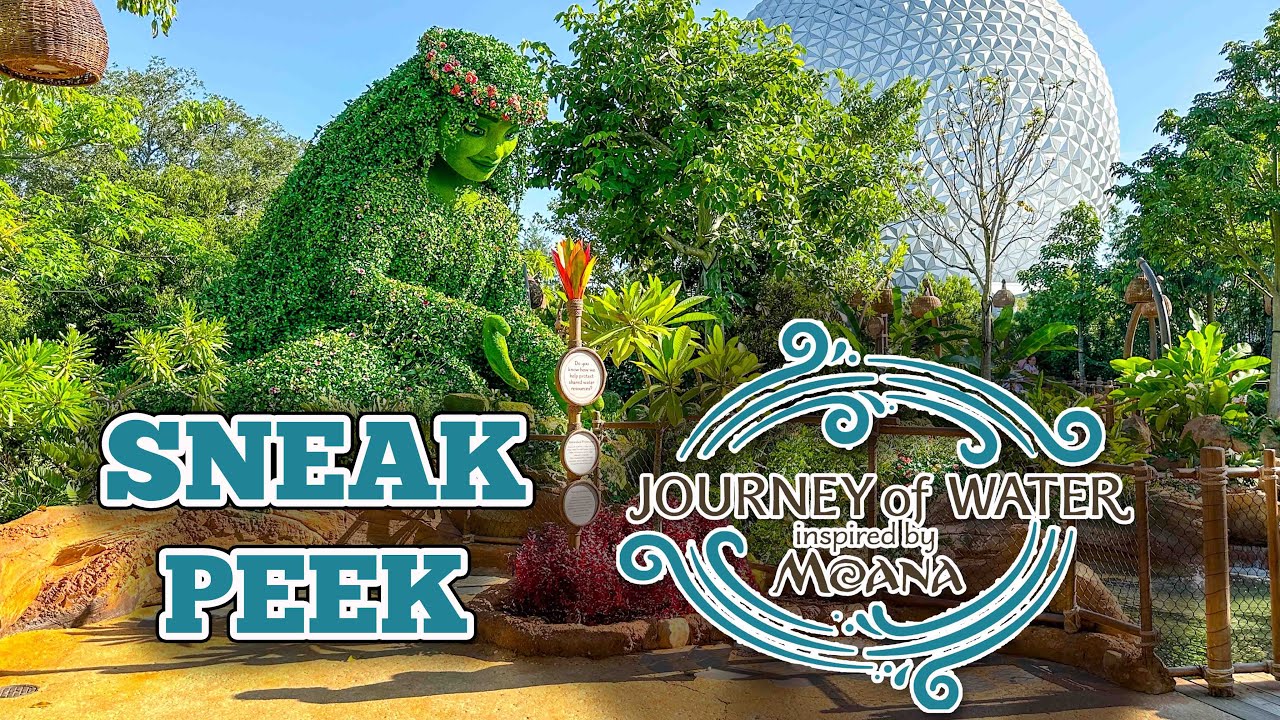 Moana Journey Of Water Sneak Peek Preview! Look Inside The Newest ...