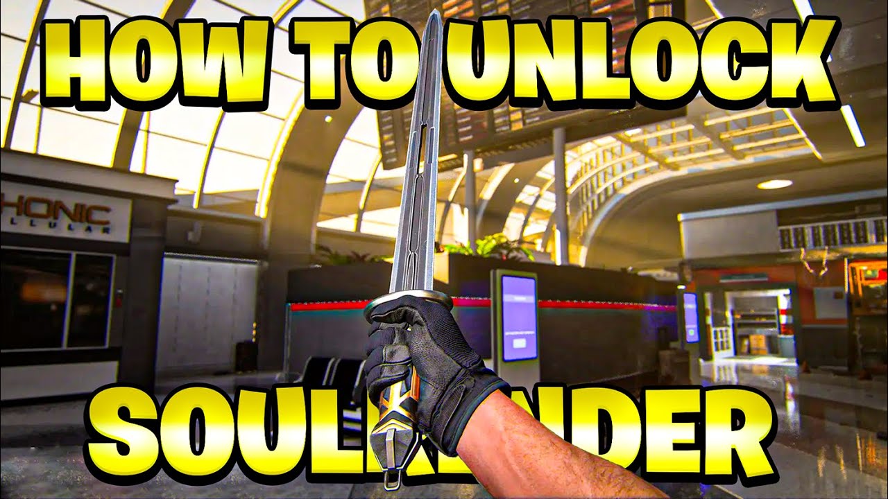 HOW TO UNLOCK THE SOULRENDER IN MW3! (Really Quick) - YouTube