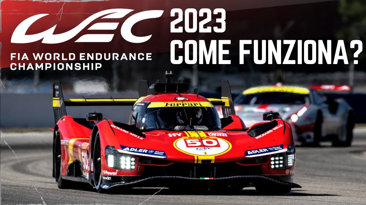 Come funziona il WEC 2023 (World Endurance Championship) e la 24h di LE ...