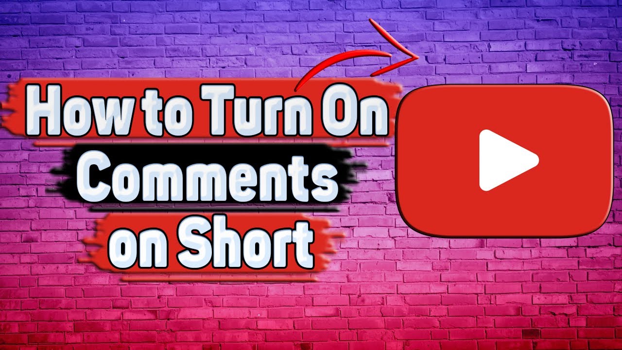 How to Turn On Comments on YouTube Short? - YouTube