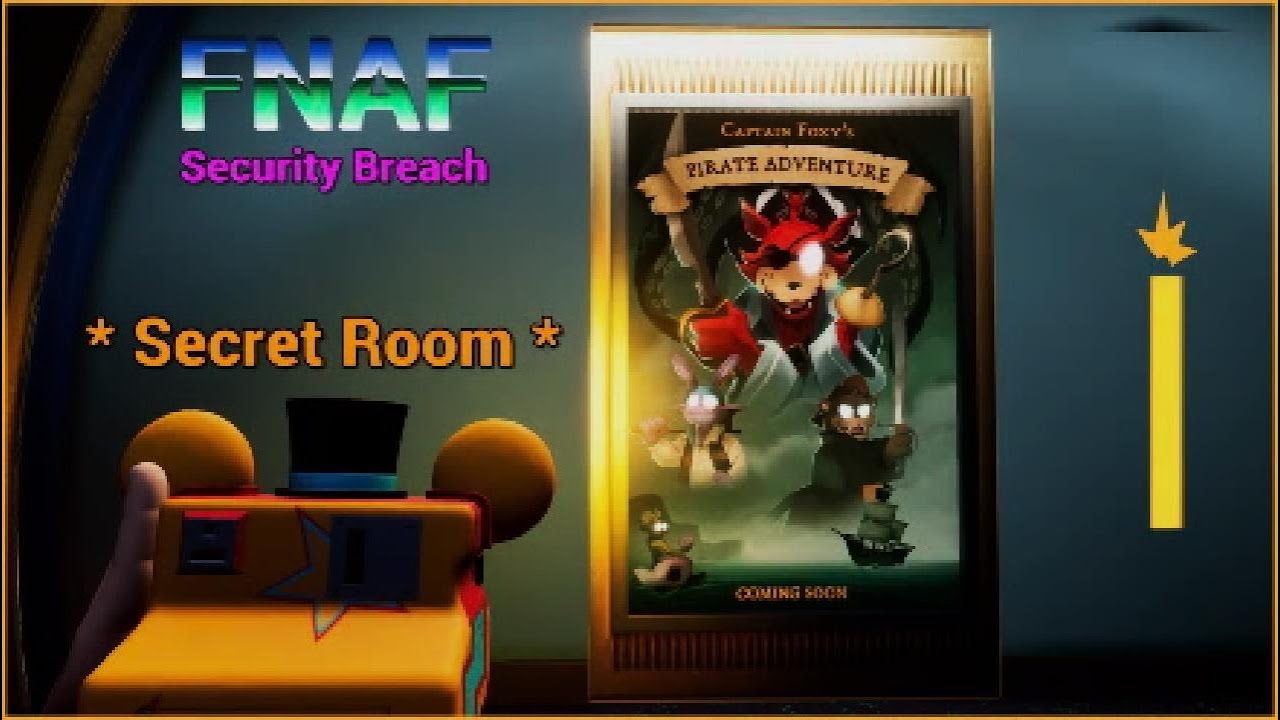 FNAF Security Breach | How to Unlock the Secret Sun / Moon Drop Room ...