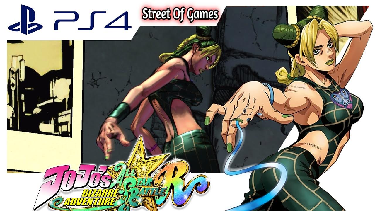Jojo`s Bizarre Adventure: All Stars Battle R (PS4) Jolyne Cujoh - YouTube
