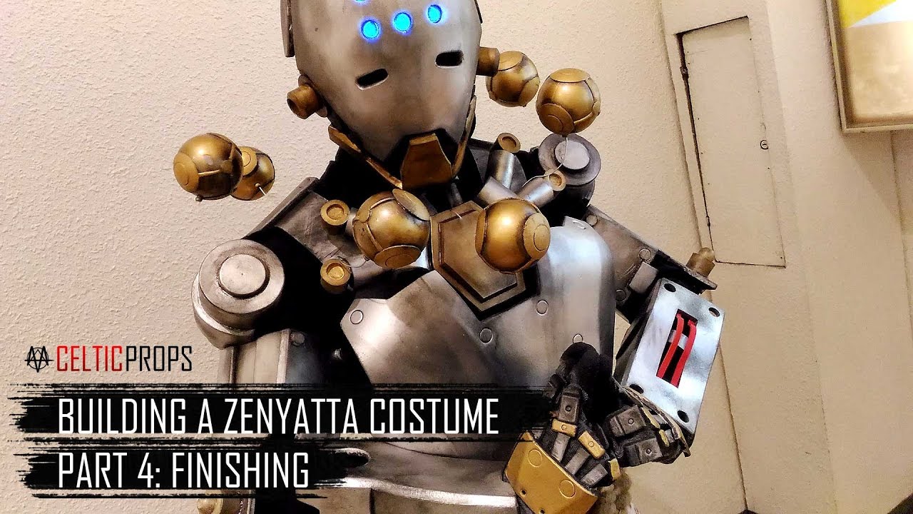 Building a Zenyatta Costume - Part 4: Finishing - YouTube