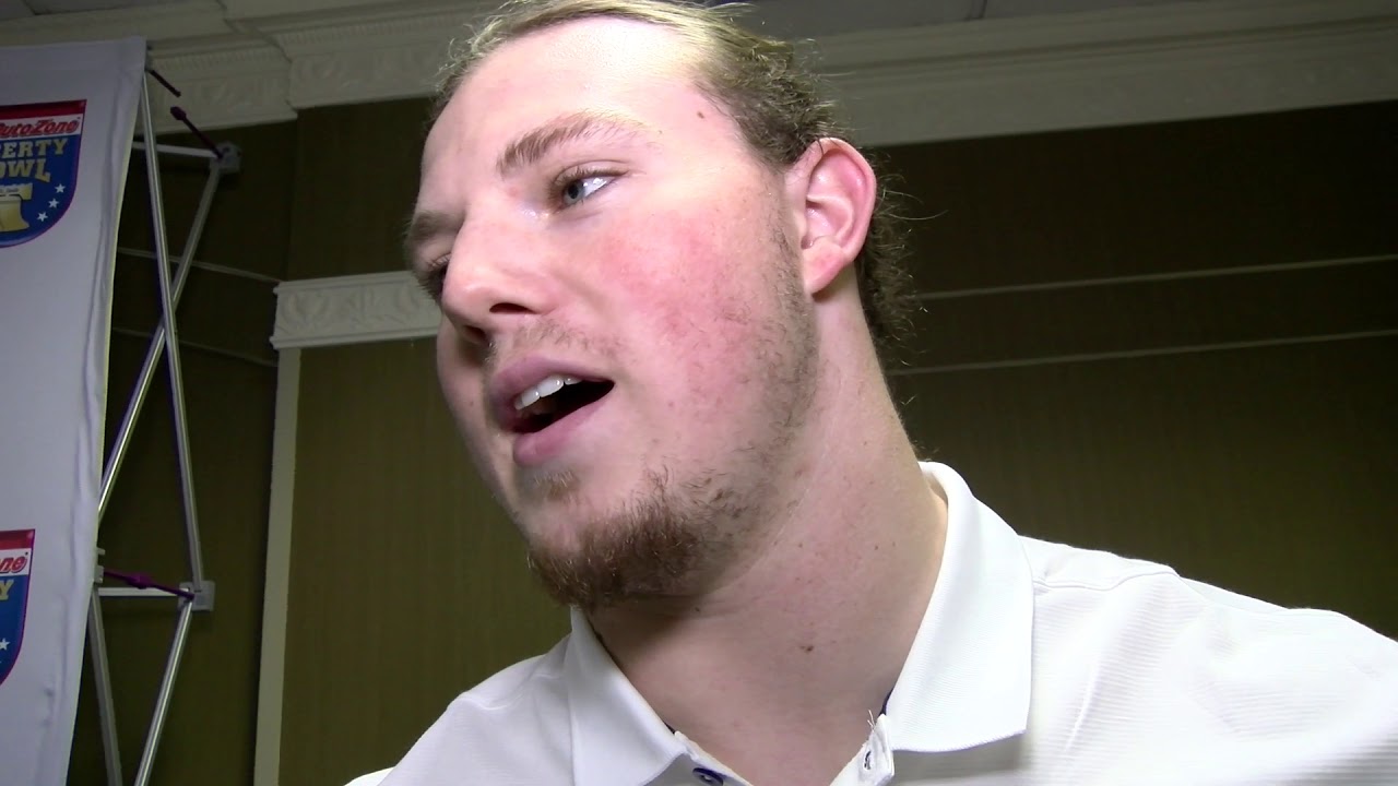 Kansas State Football | Wyatt Hubert speaks ahead of AutoZone Liberty ...