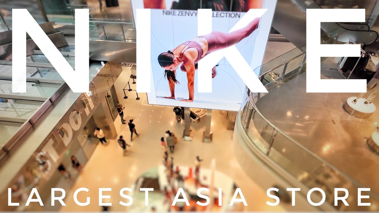 Nike LARGEST Store in Asia | Walk Tour | Singapore 2024 4K #nikestore # ...