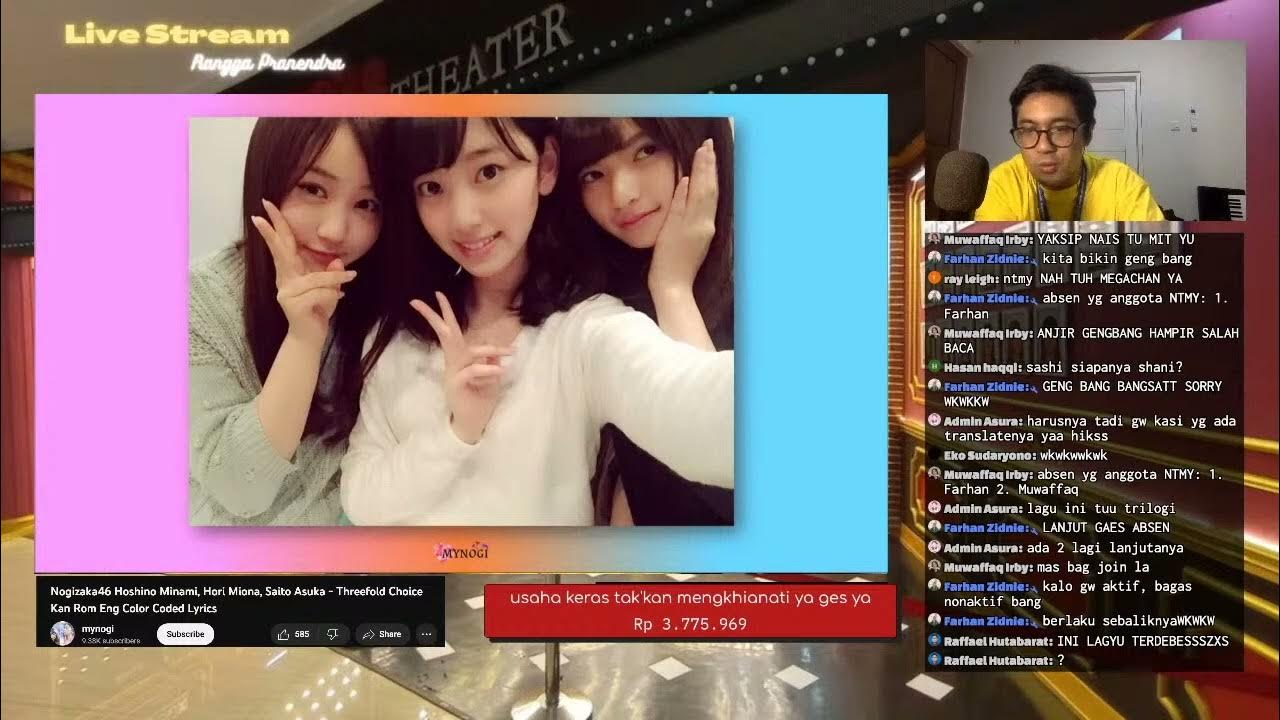 Nogizaka46 (Hoshino Minami, Hori Miona, Saito Asuka) - Threefold Choice | REACTION - YouTube
