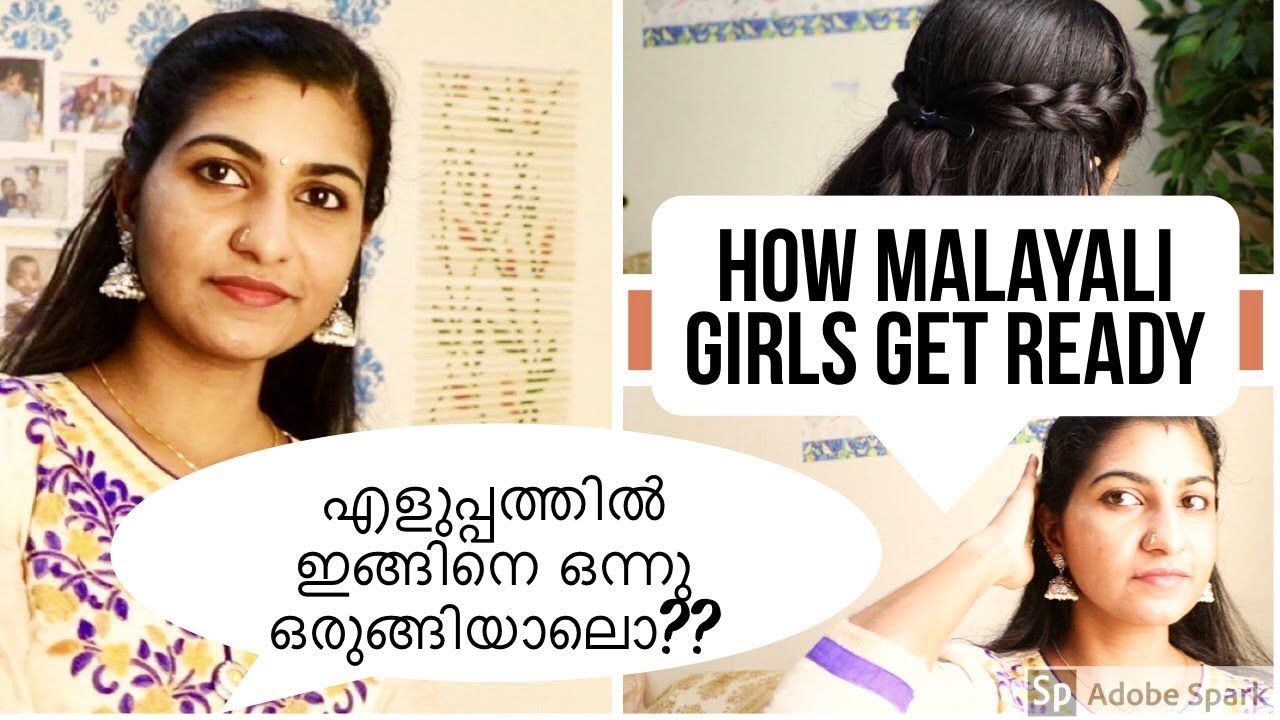 How Malayali Girls Get Ready ???| Simple Make Up Video For Beginners ...