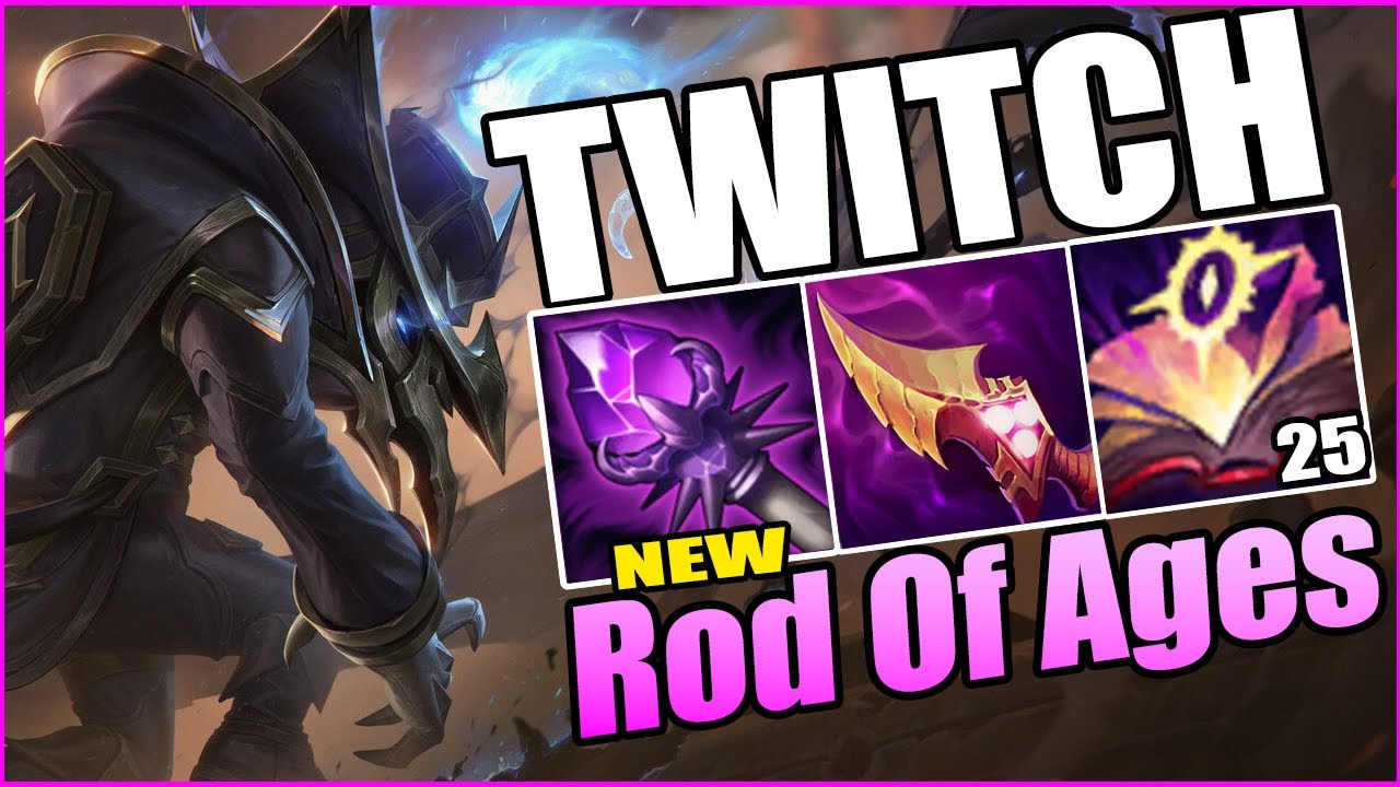 Season 13 Ap Twitch Adc is Incredibly Broken! Rod Of Ages Twitch Is A ...
