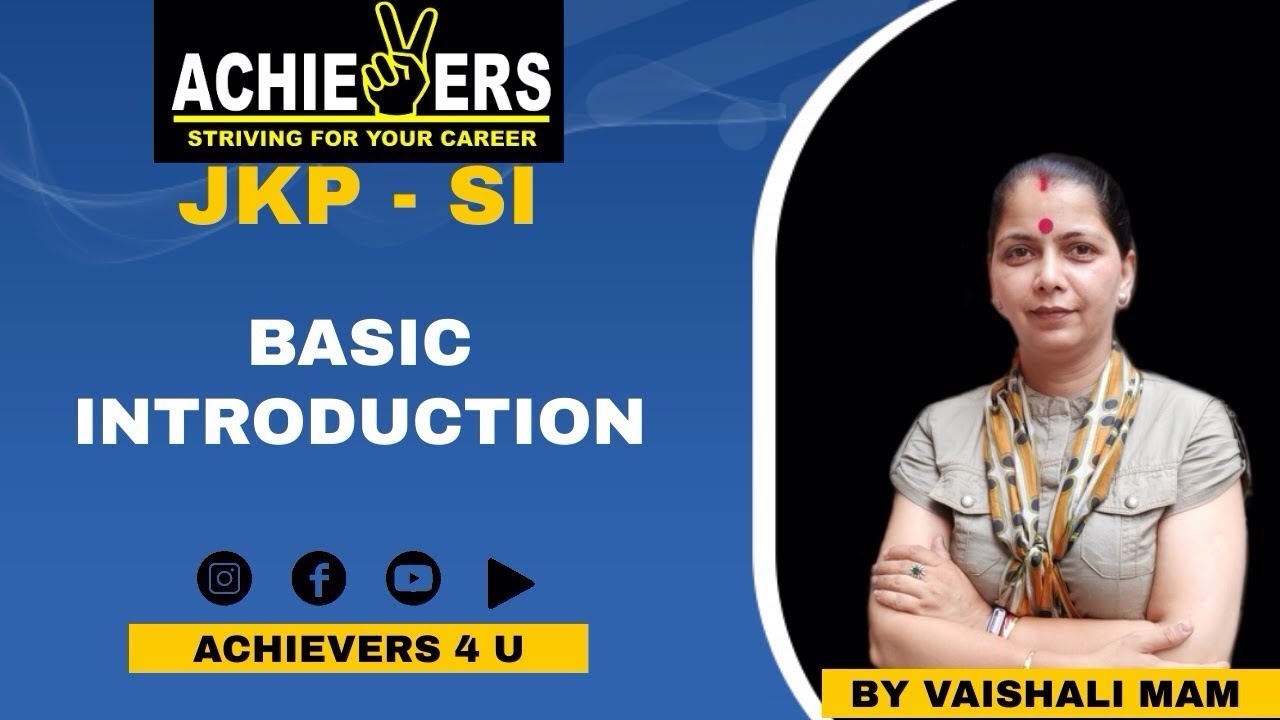 Basic Introduction to English| JKP Constable English Class| Lecture 1 ...