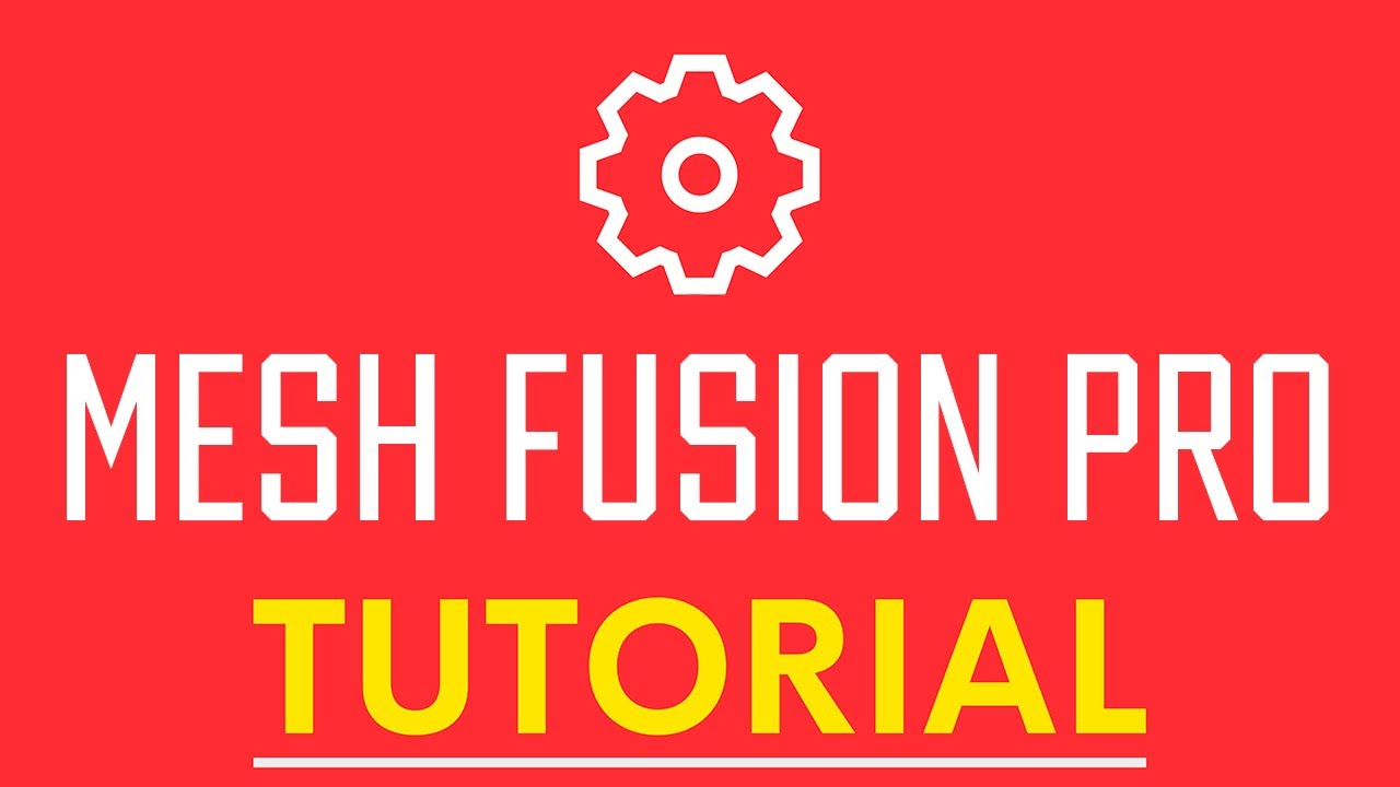 MeshFusion Pro : Tutorial - YouTube