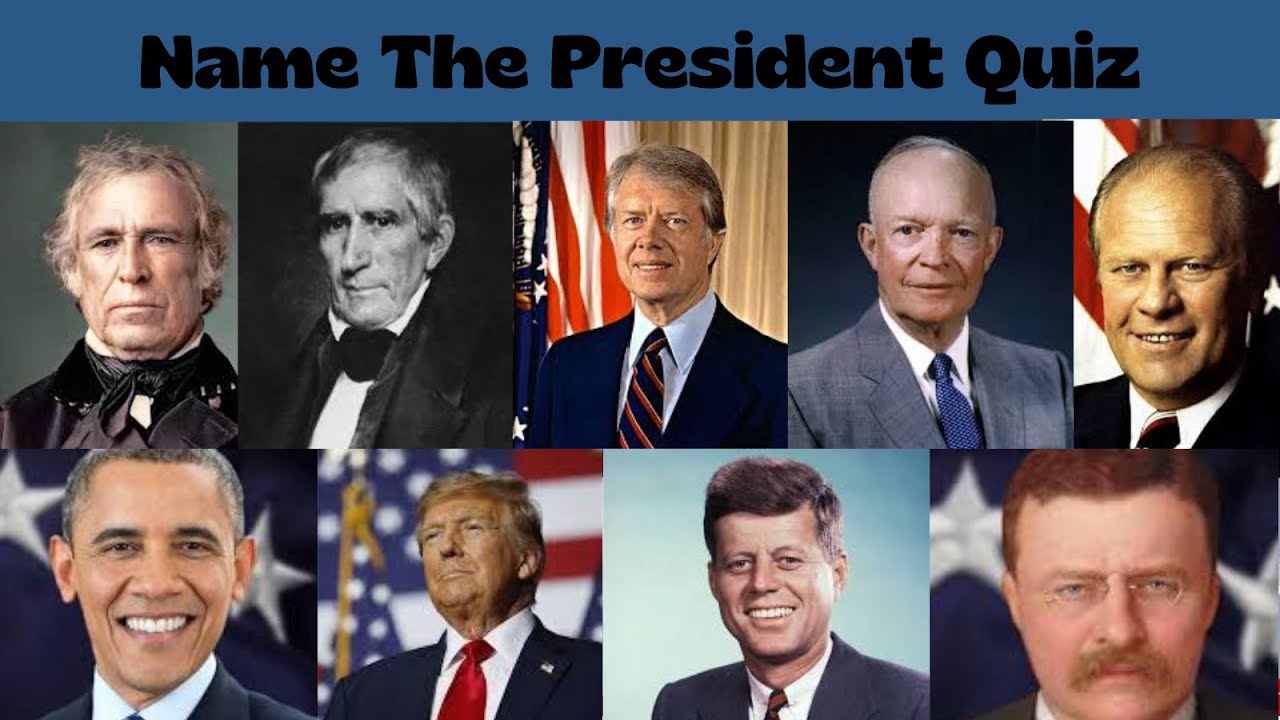 Name The US President Quiz. 2024 Edition. - YouTube