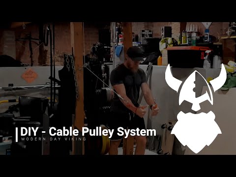 DIY - Cable Pulley System - YouTube