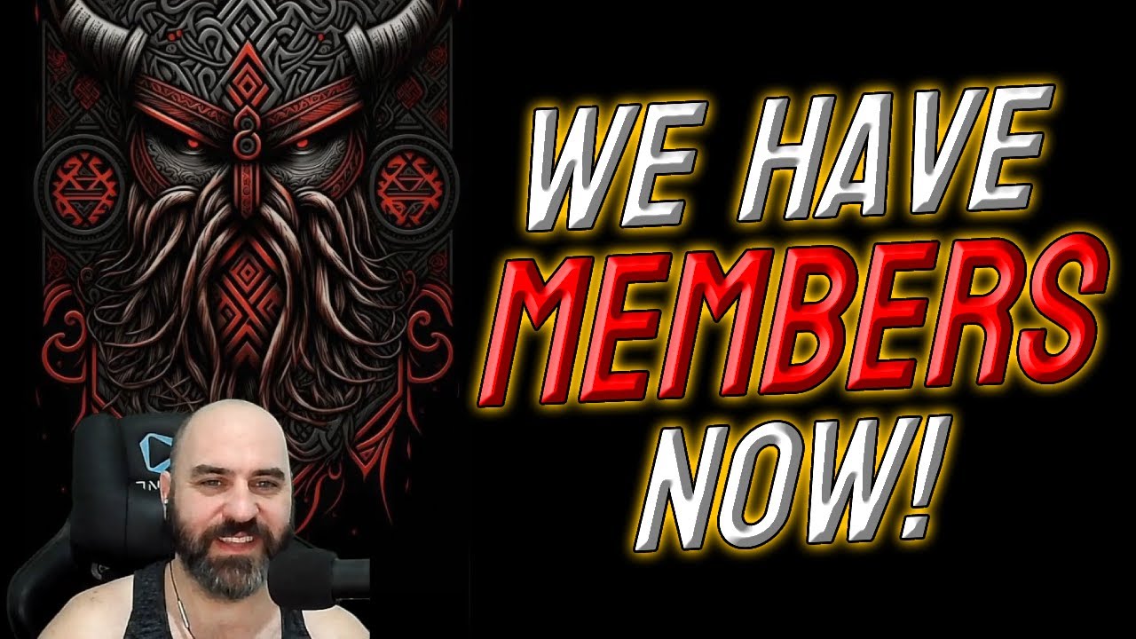 We Have Members Now | Intro Video to Membership Tiers and Perks - YouTube