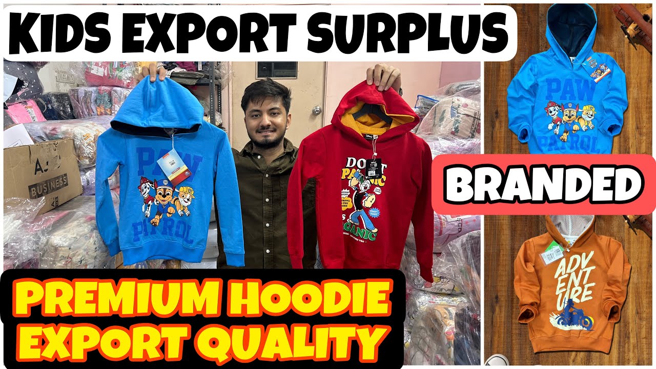 Premium Branded hoodie 3-12 Yrs | Kids Export Surplus Clothes | Kids ...