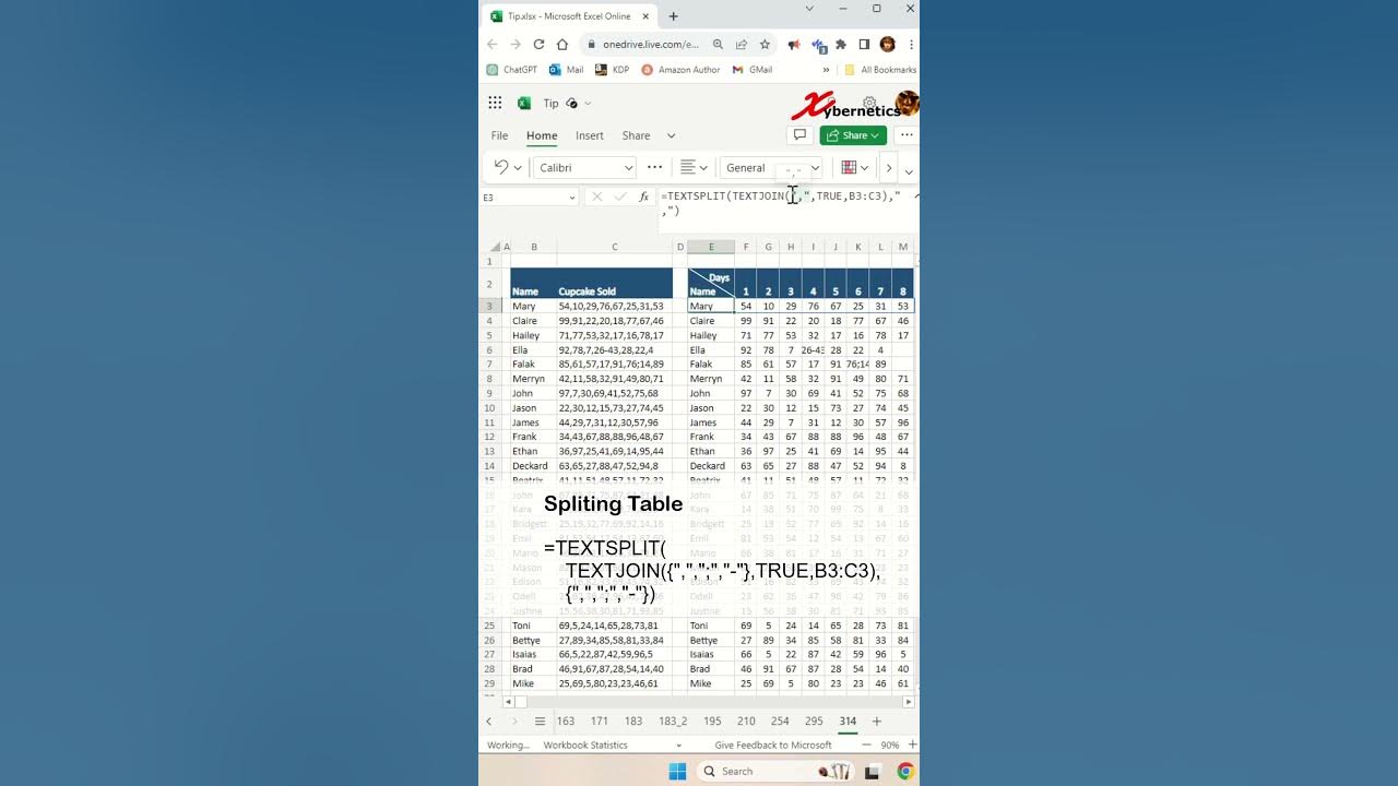 Text Split With Multiple Delimiters Excel Tips And Tricks Youtube