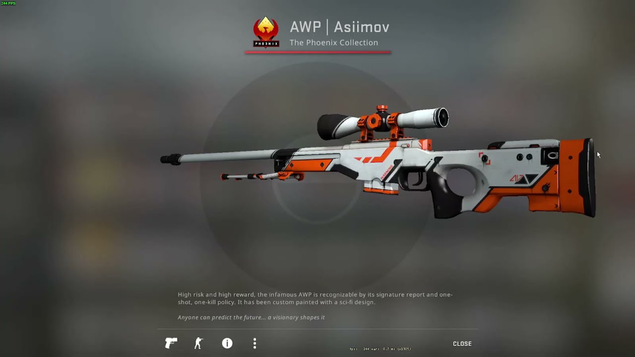 AWP Asiimov trade up - YouTube